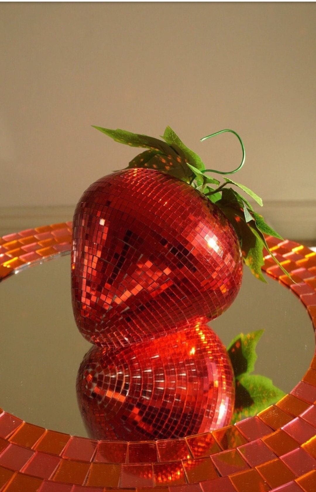 Disco Strawberry Disco Home Decor - Etsy