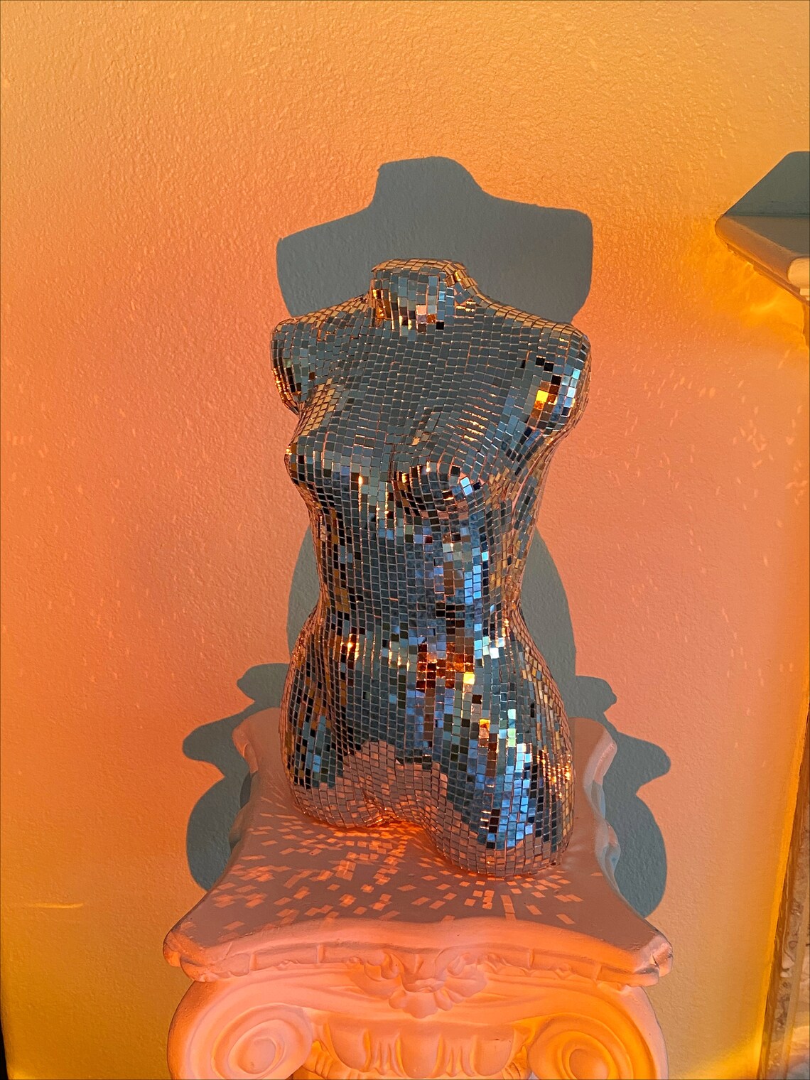 Disco Female Body Lady Liberty Disco Decor - Etsy