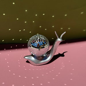 Disco Ball Snail - Etsy