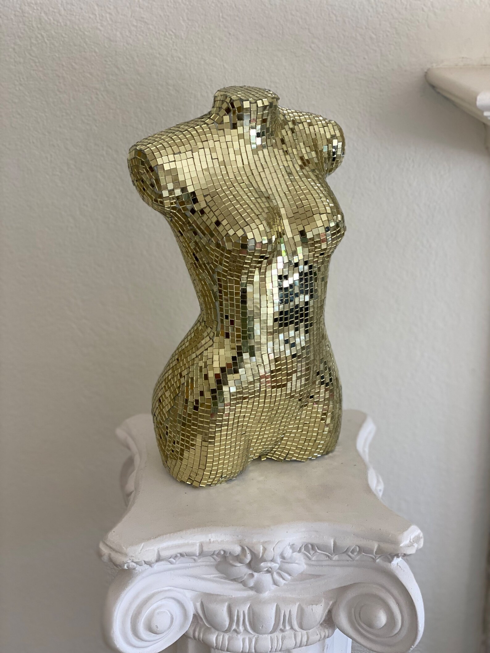 Disco Female Body Lady Liberty Disco Decor - Etsy