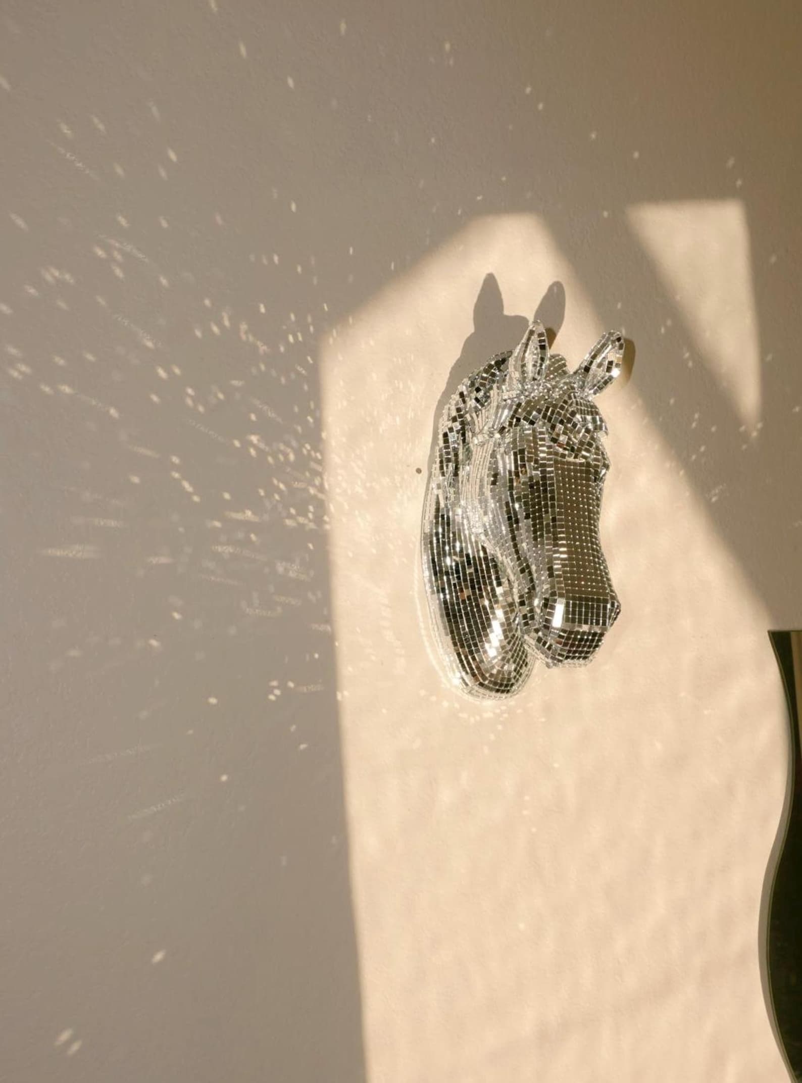 Disco Pony Wall Mount - Horse Wall Art - Etsy