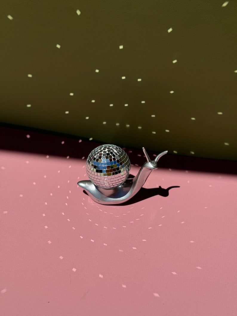 Disco Ball Snail - Etsy
