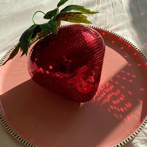 Disco Strawberry Disco Home Decor - Etsy
