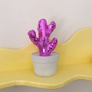 Green Disco Cactus Home Decor - Etsy UK
