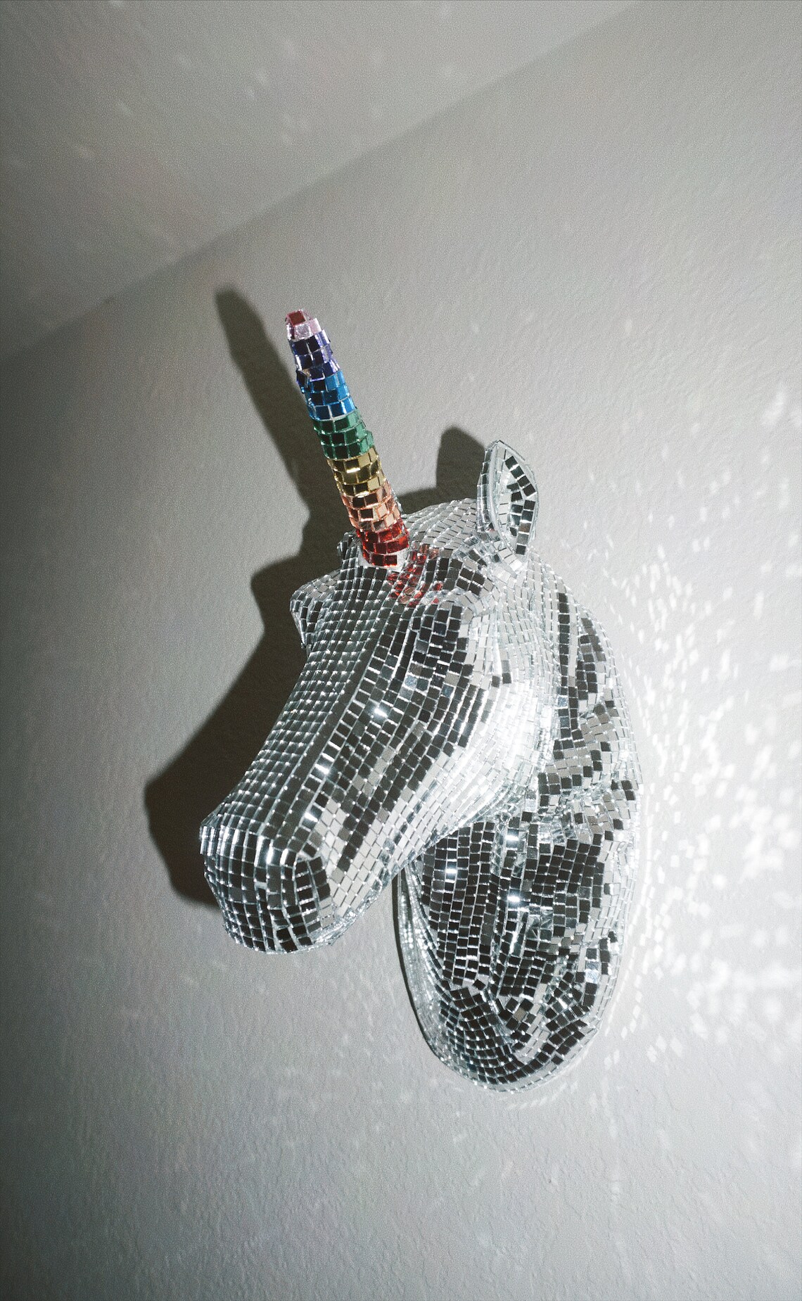 Pink Disco Unicorn Wall Art - Pink Pony Club Decor - Etsy