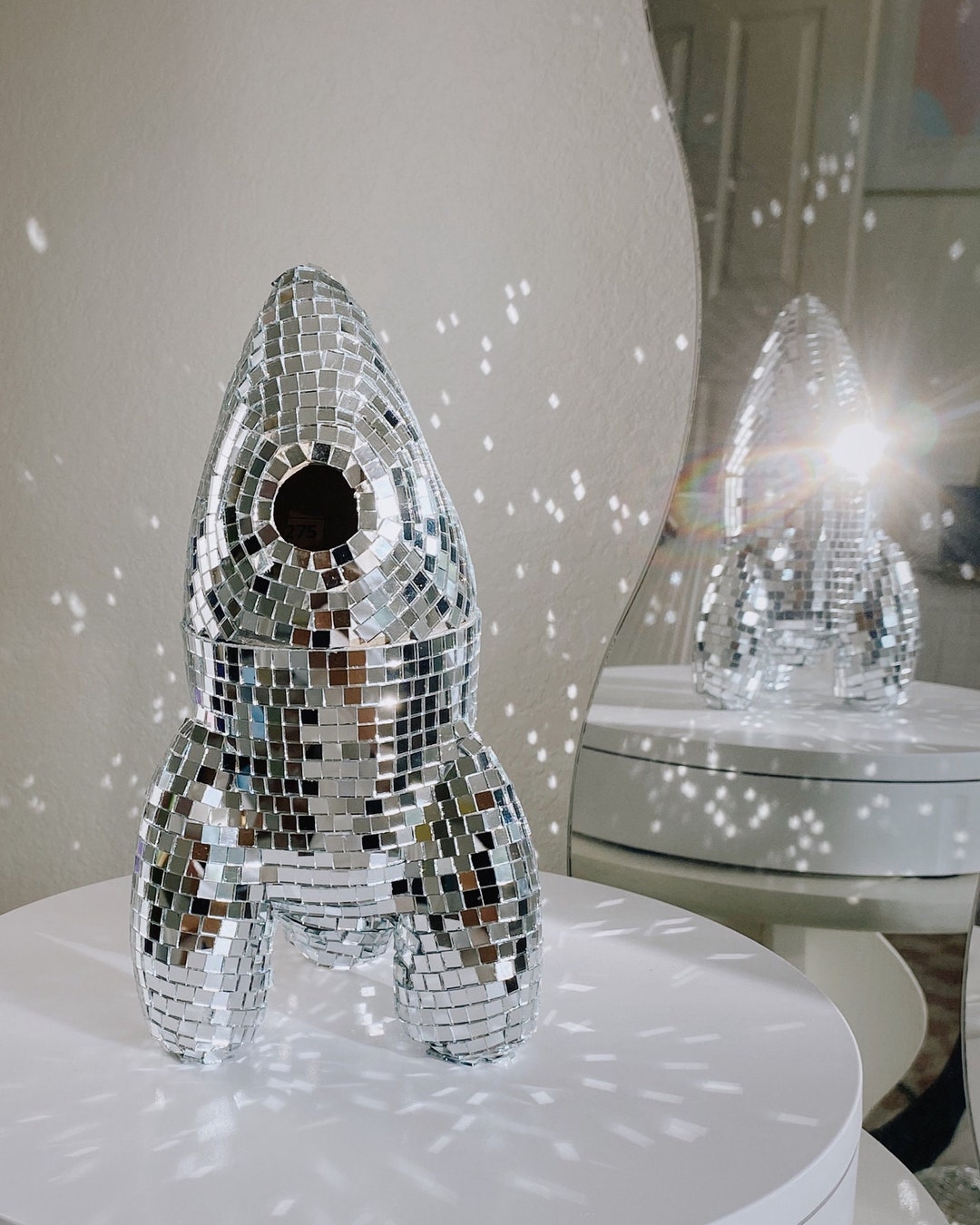 Disco Ball Rocket Ship - Etsy
