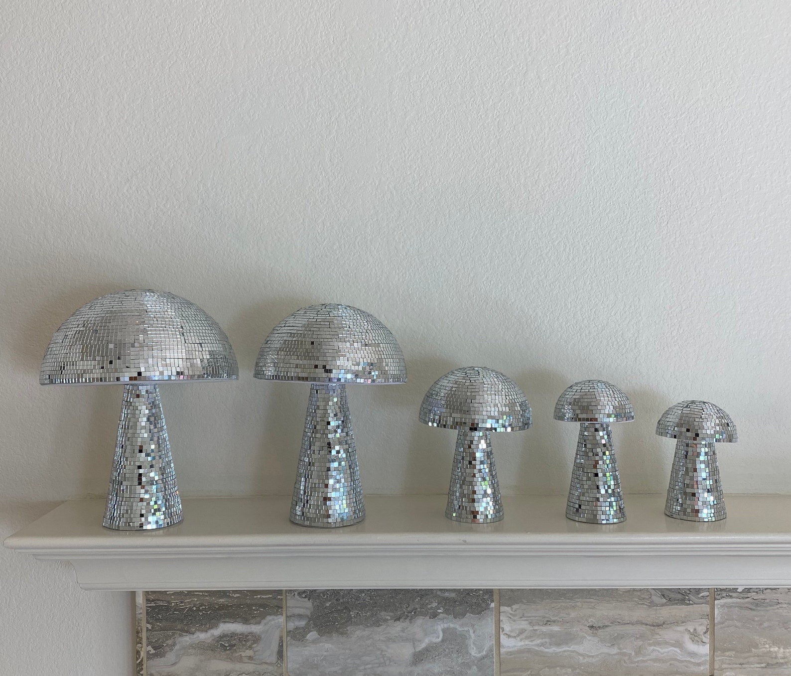 Disco Mushroom Disco Ball Home Decor - Etsy