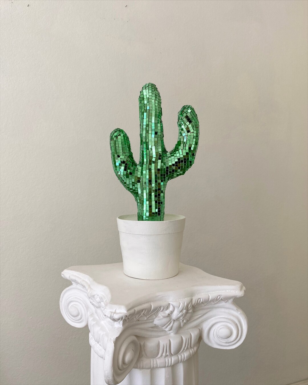 Green Disco Cactus Home Decor - Etsy UK