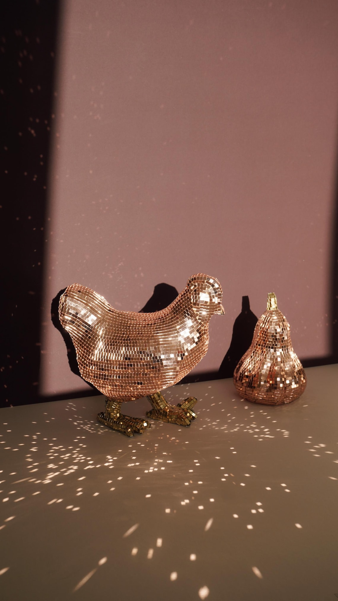 Chicken Disco Ball Home Decor Gift - Etsy UK