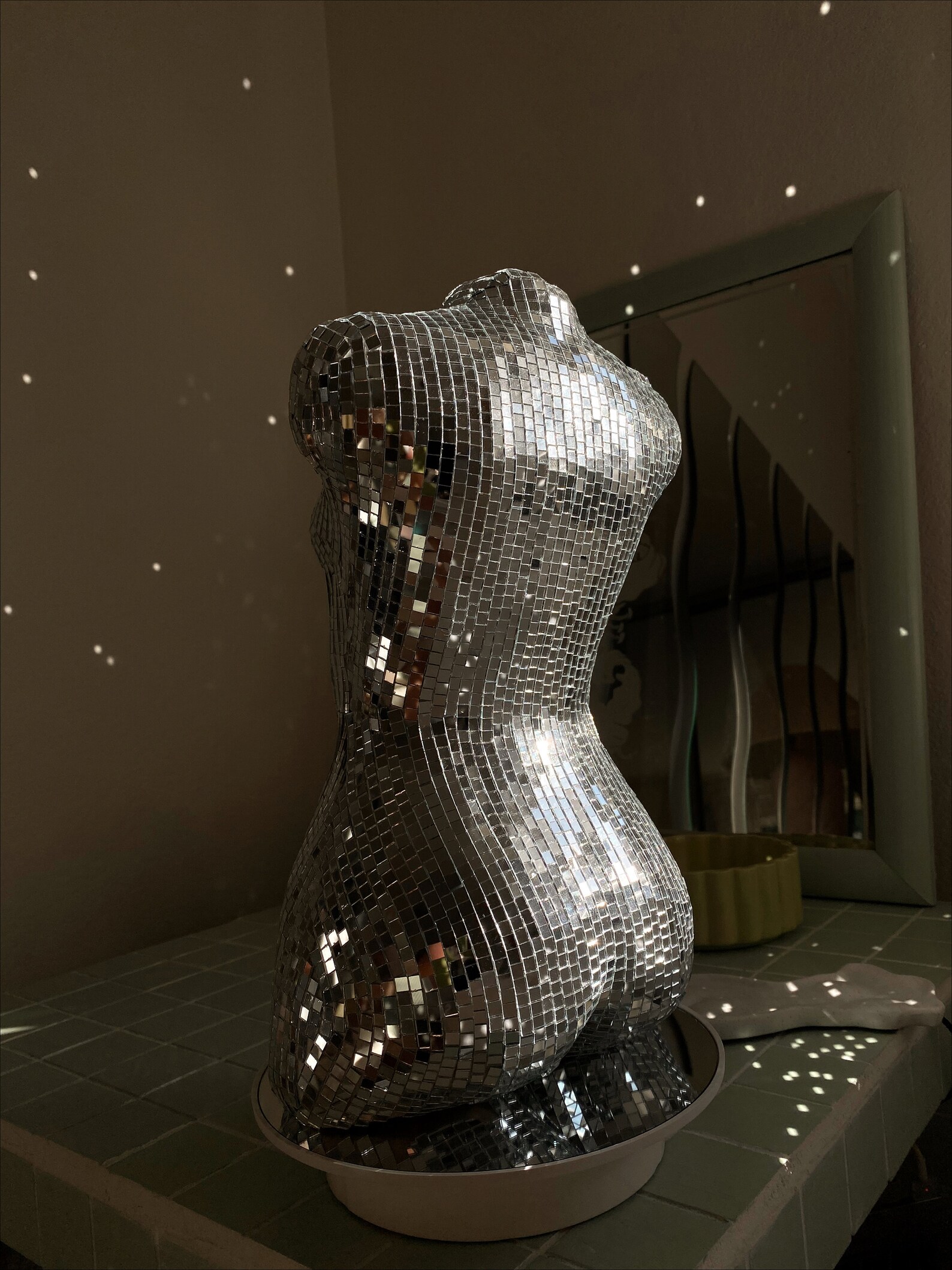 Disco Female Body * Lady Liberty* Disco Decor - Etsy
