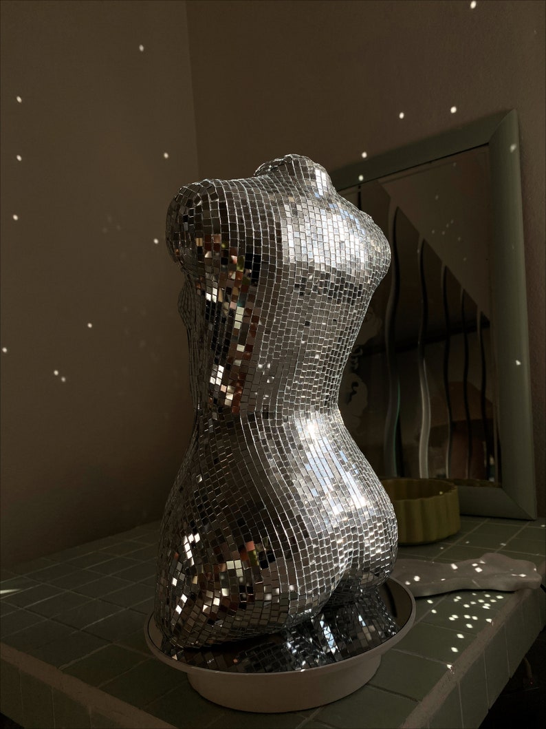 Disco Female Body Lady Liberty Disco Decor - Etsy