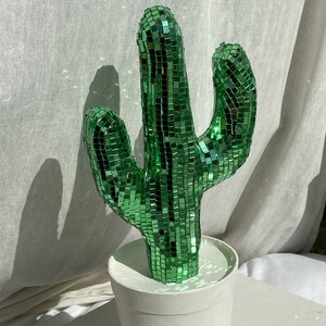 Green Disco Cactus Home Decor - Etsy UK