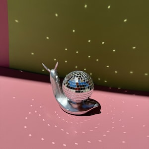 Disco Ball Snail - Etsy