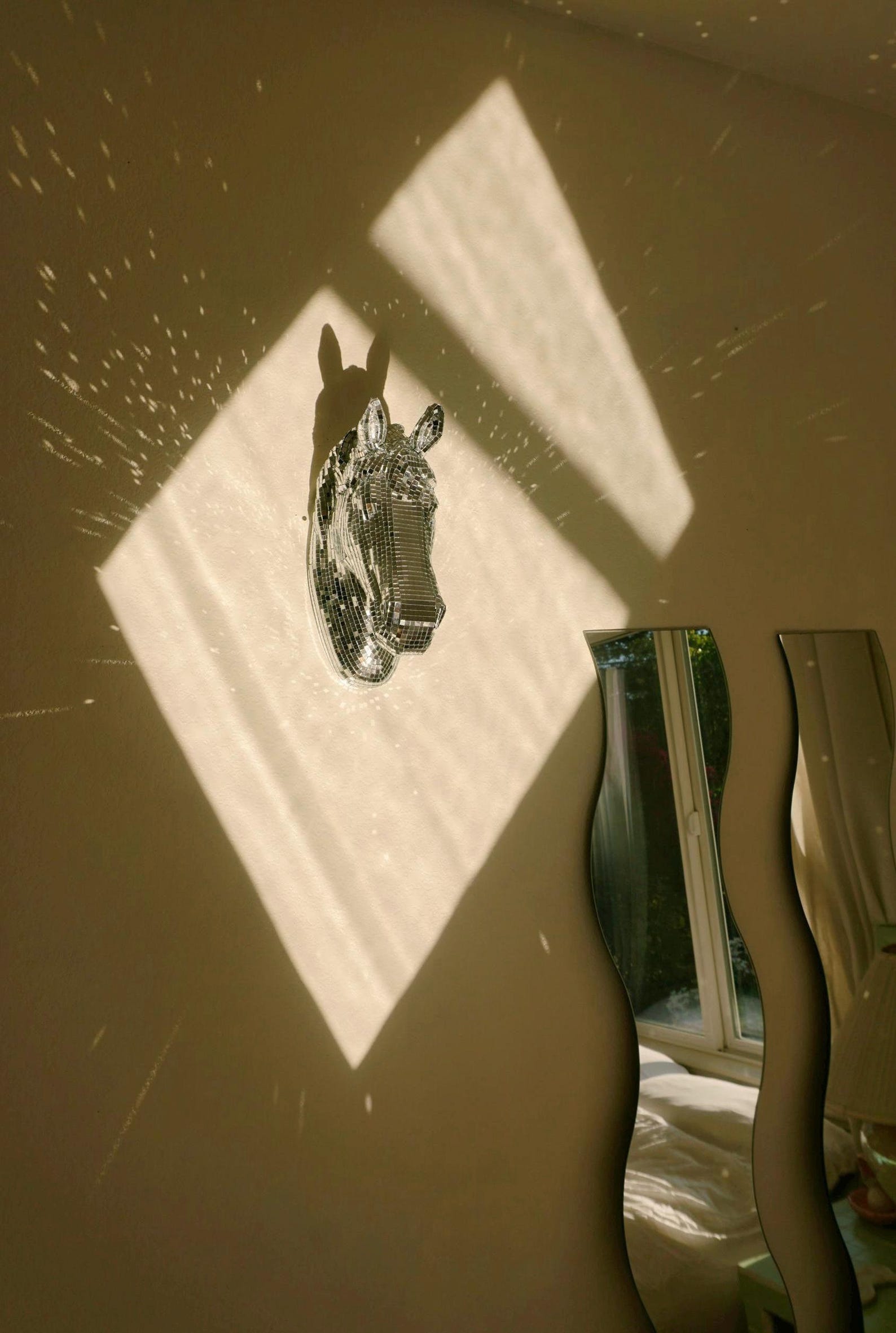 Disco Pony Wall Mount - Horse Wall Art - Etsy