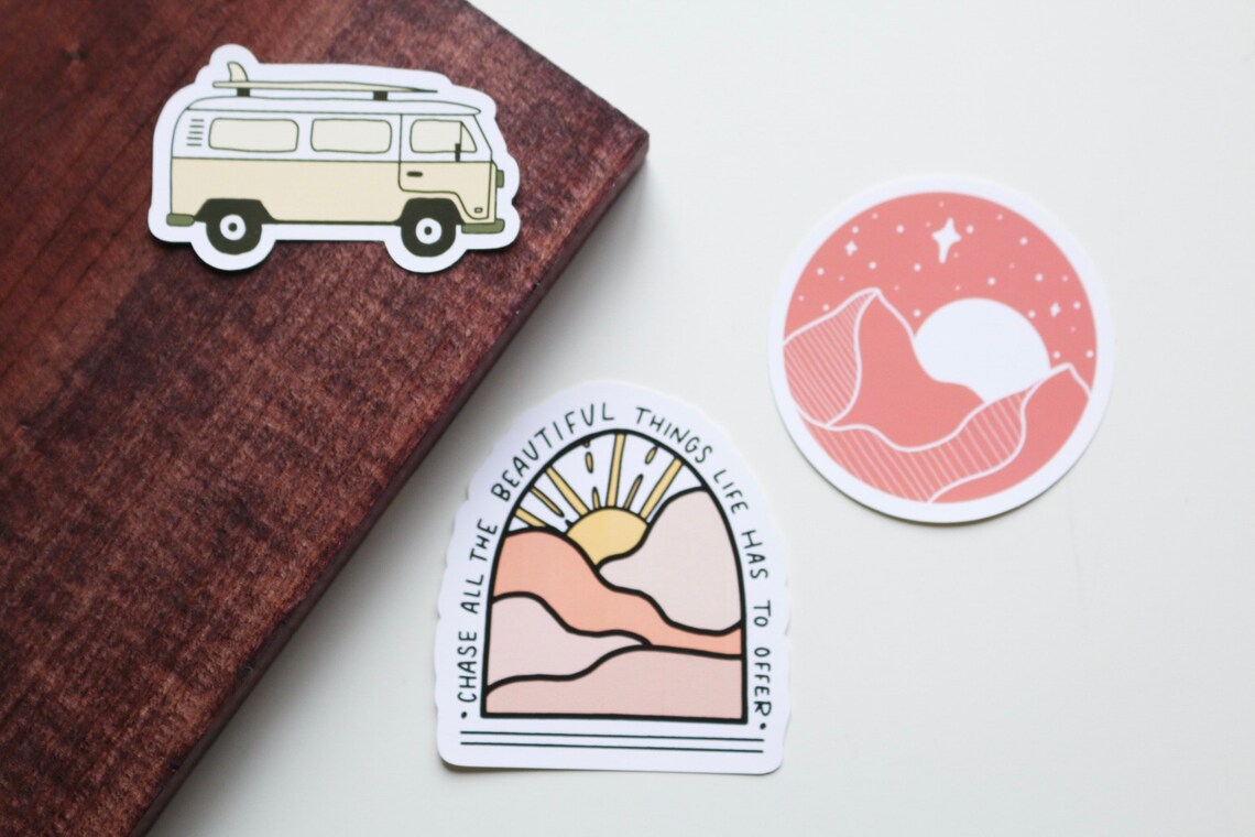 Adventure Sticker Pack | Etsy