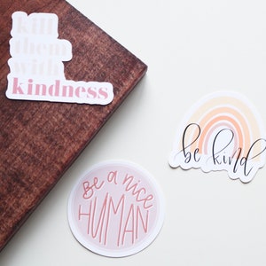 Kindness Sticker Pack - Etsy