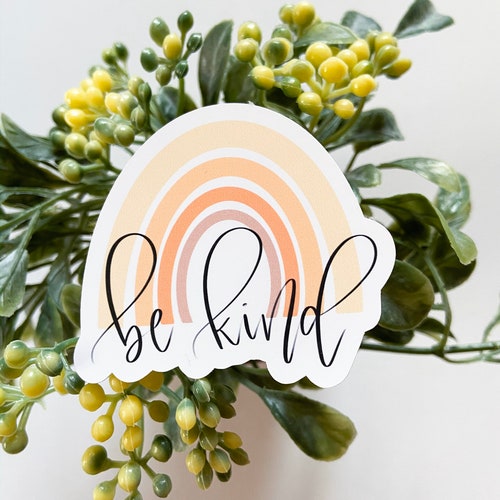 Choose Kindness Vinyl Sticker Be Kind Sticker Vinyl Decal - Etsy