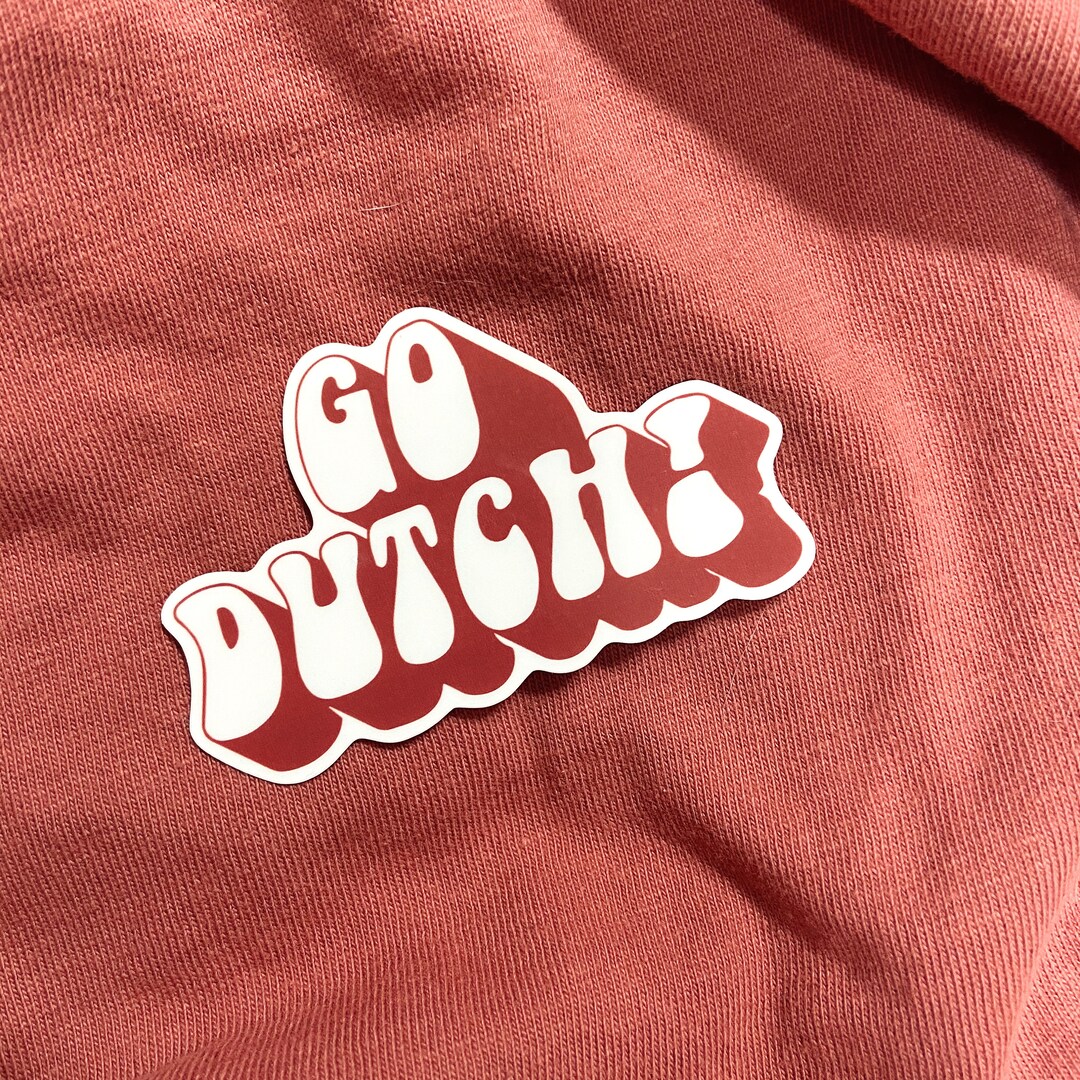 Go Dutch Sticker - Etsy
