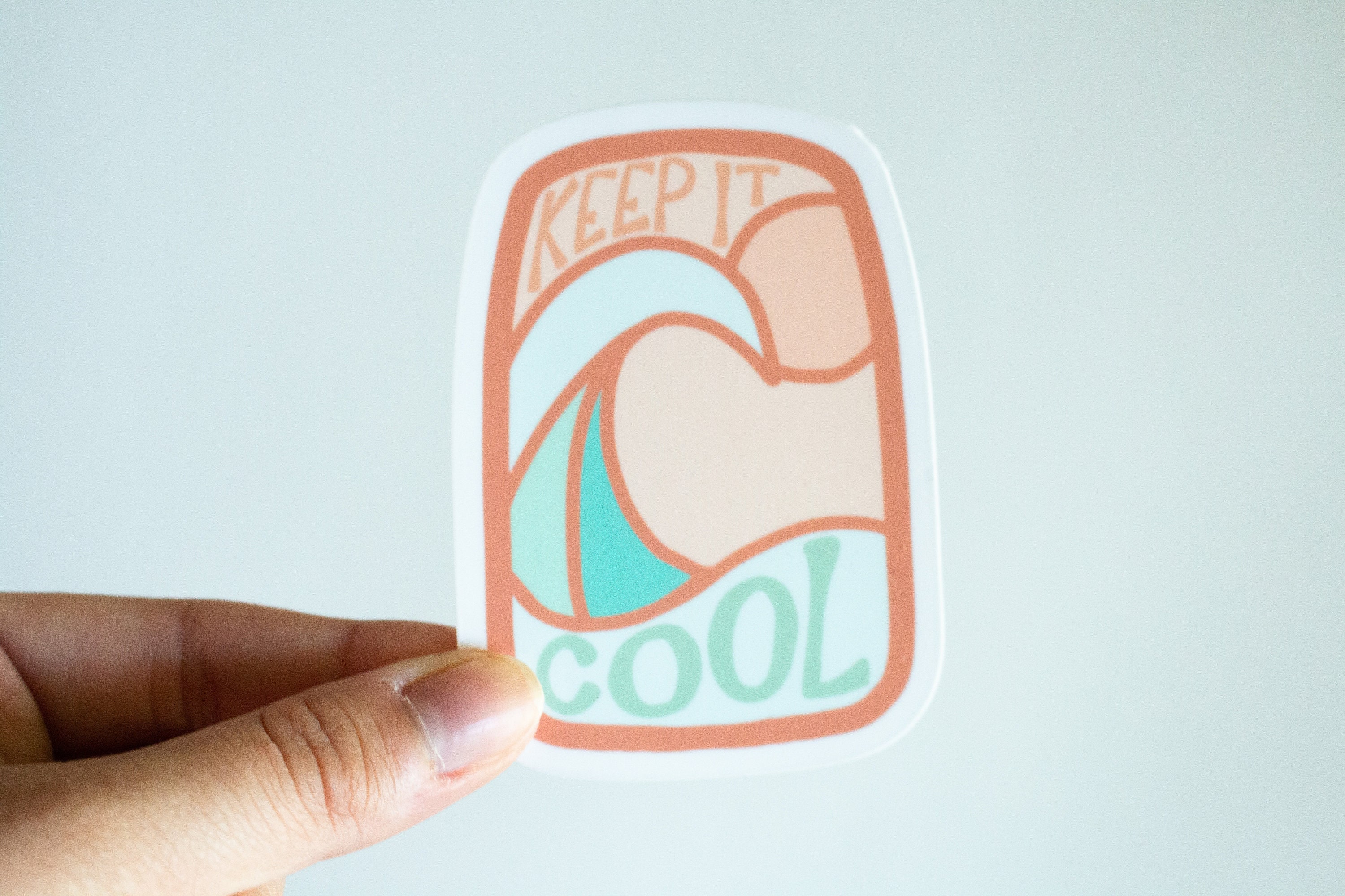 Keep It Cool Sticker | Etsy
