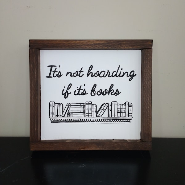 Library Sign - Etsy