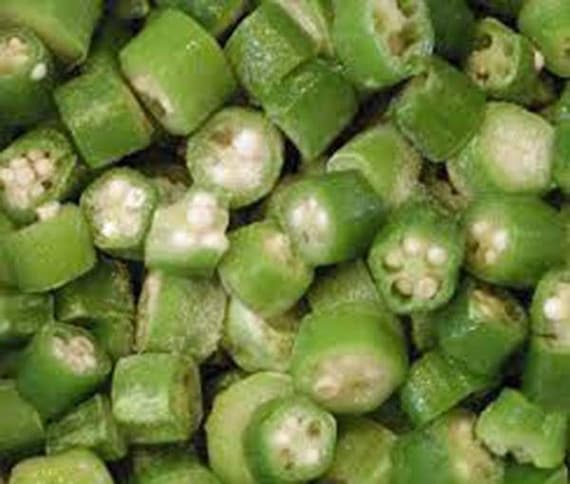 Okra Emerald Okra Seeds Heirloom NON GMO Country Creek - Etsy