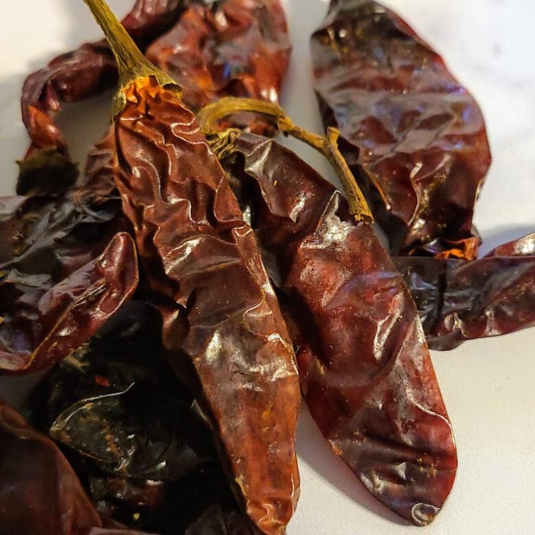 Whole Dried Smoked Serrano Peppers - Hot Fiery Flavor With a Smoky Kick ...