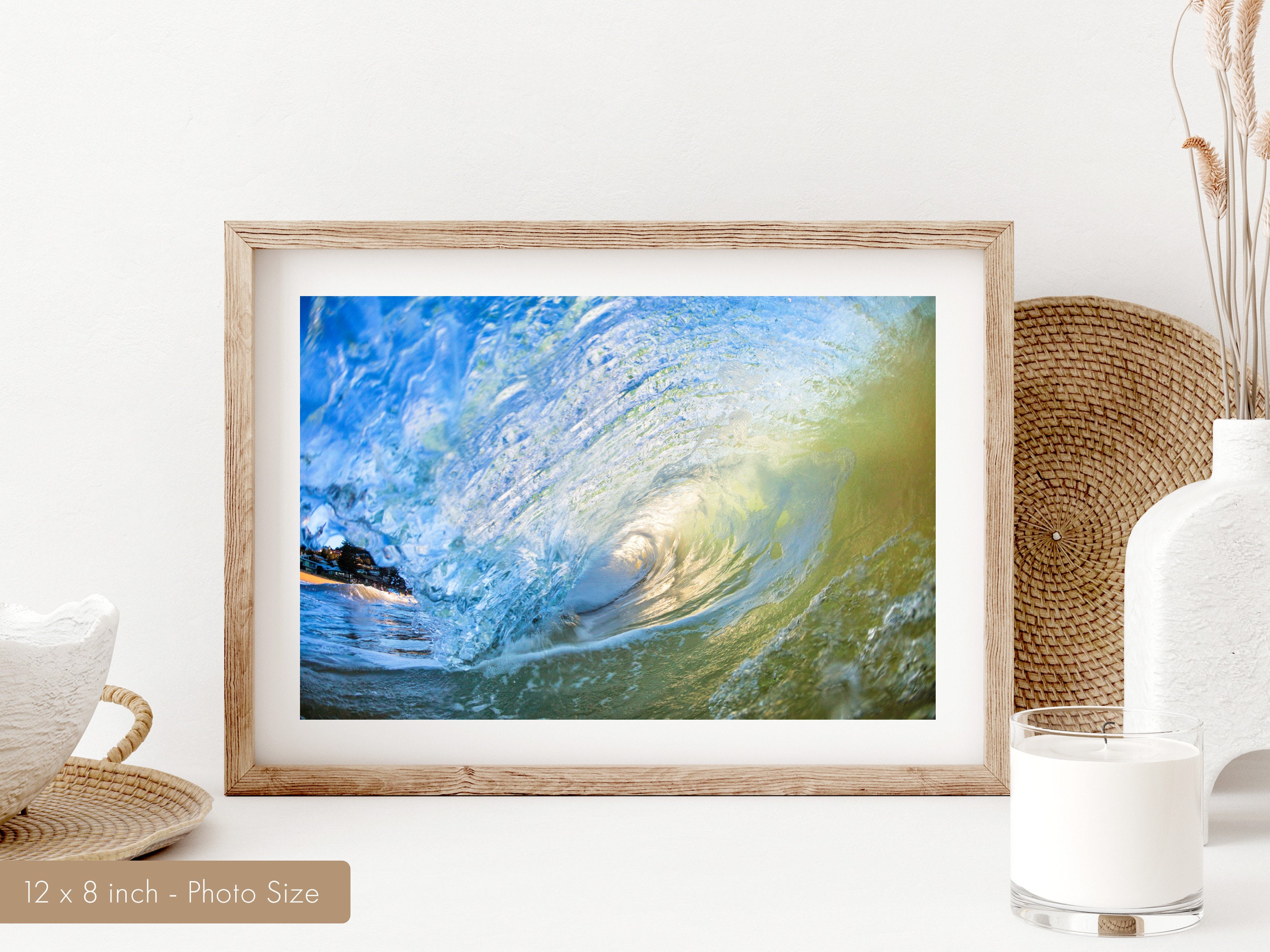 Morning Curls Wave Photos Professional Print Wave Barrel - Etsy