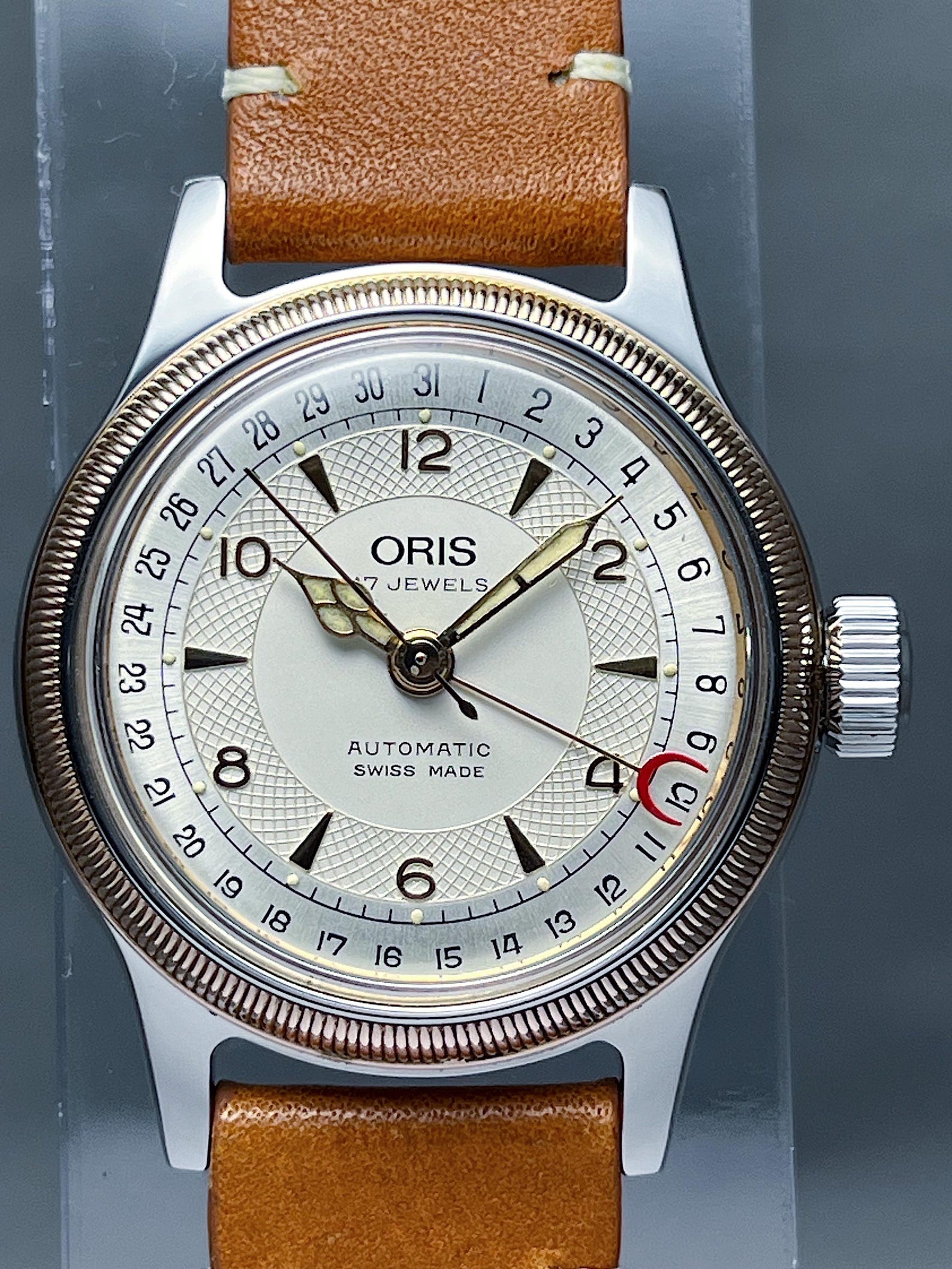 Vintage ORIS BIG Crown Pointer Date 32mm - Etsy