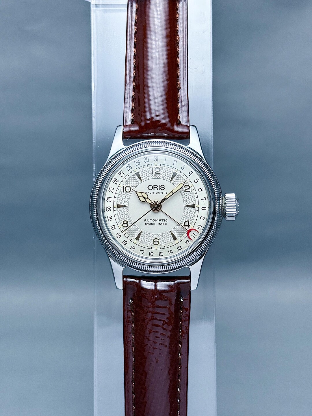 Vintage ORIS BIG Crown Pointer Date 32mm - Etsy