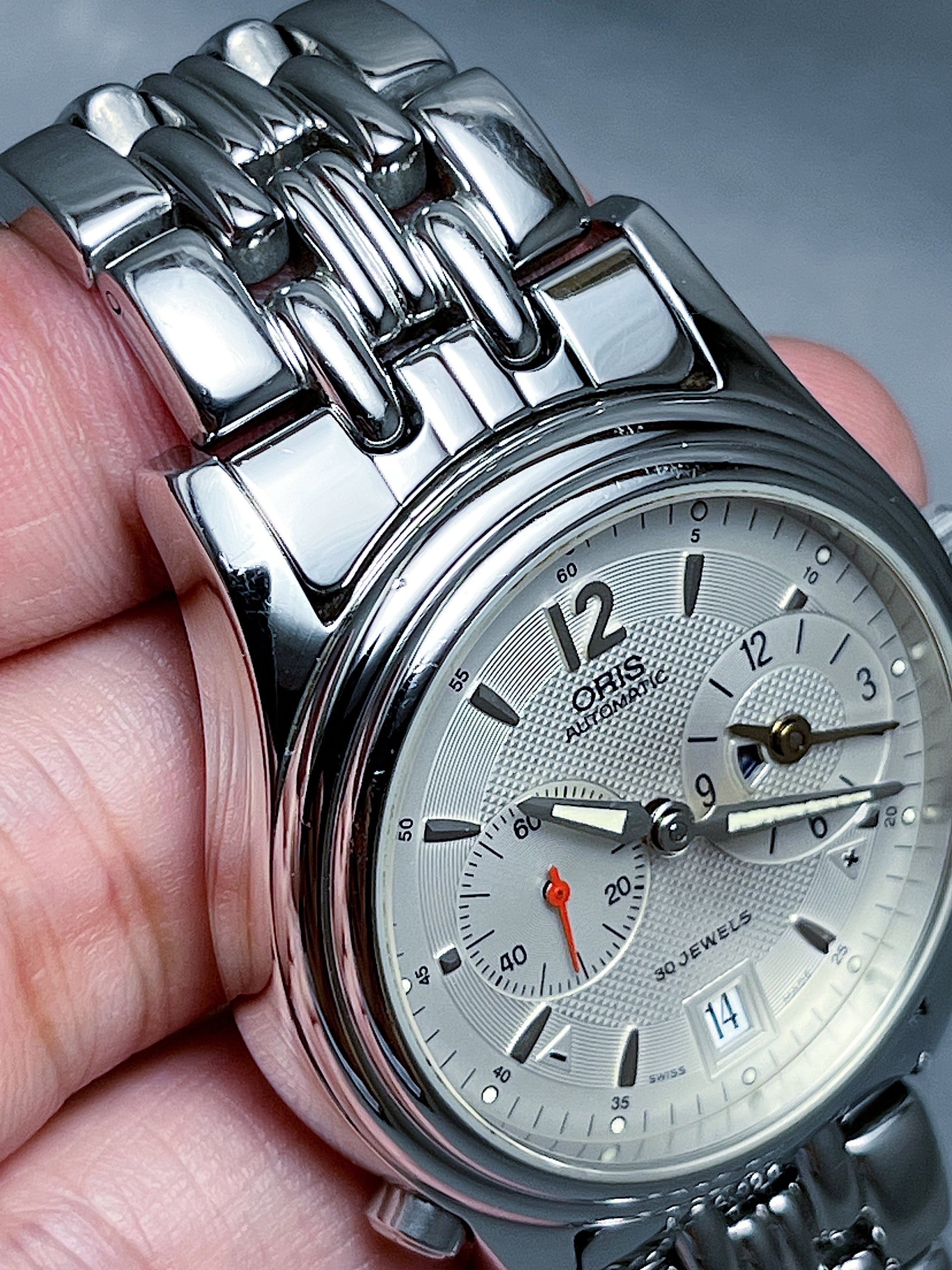 Vintage ORIS Worldtimer White Dial - Etsy Hong Kong