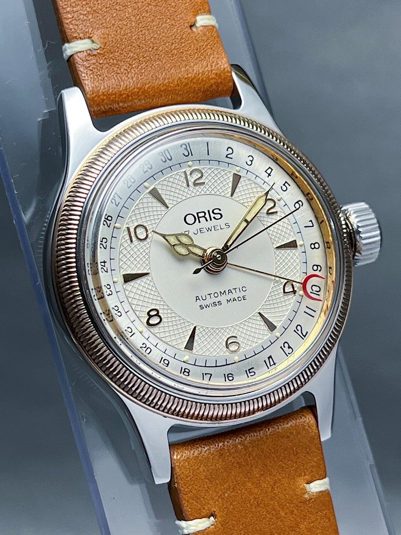 Vintage ORIS BIG Crown Pointer Date 32mm - Etsy