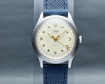 Vintage ORIS BIG Crown Pointer Date 32mm - Etsy