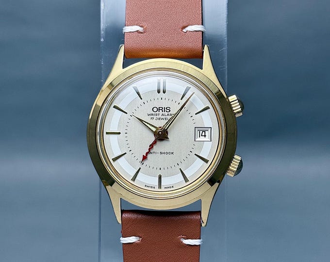 Vintage ORIS BIG Crown Pointer Date 32mm - Etsy