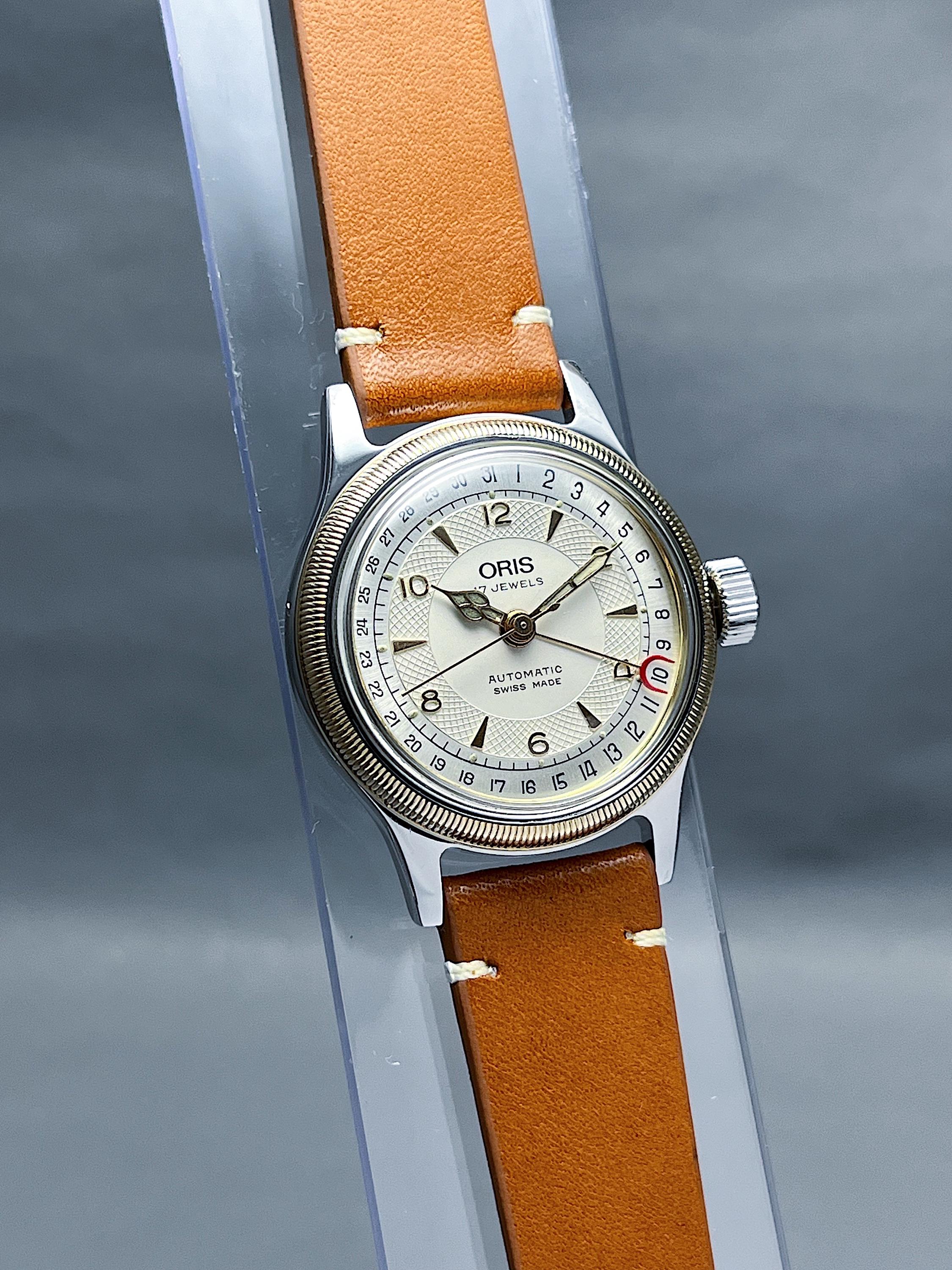 Vintage ORIS BIG Crown Pointer Date 32mm - Etsy