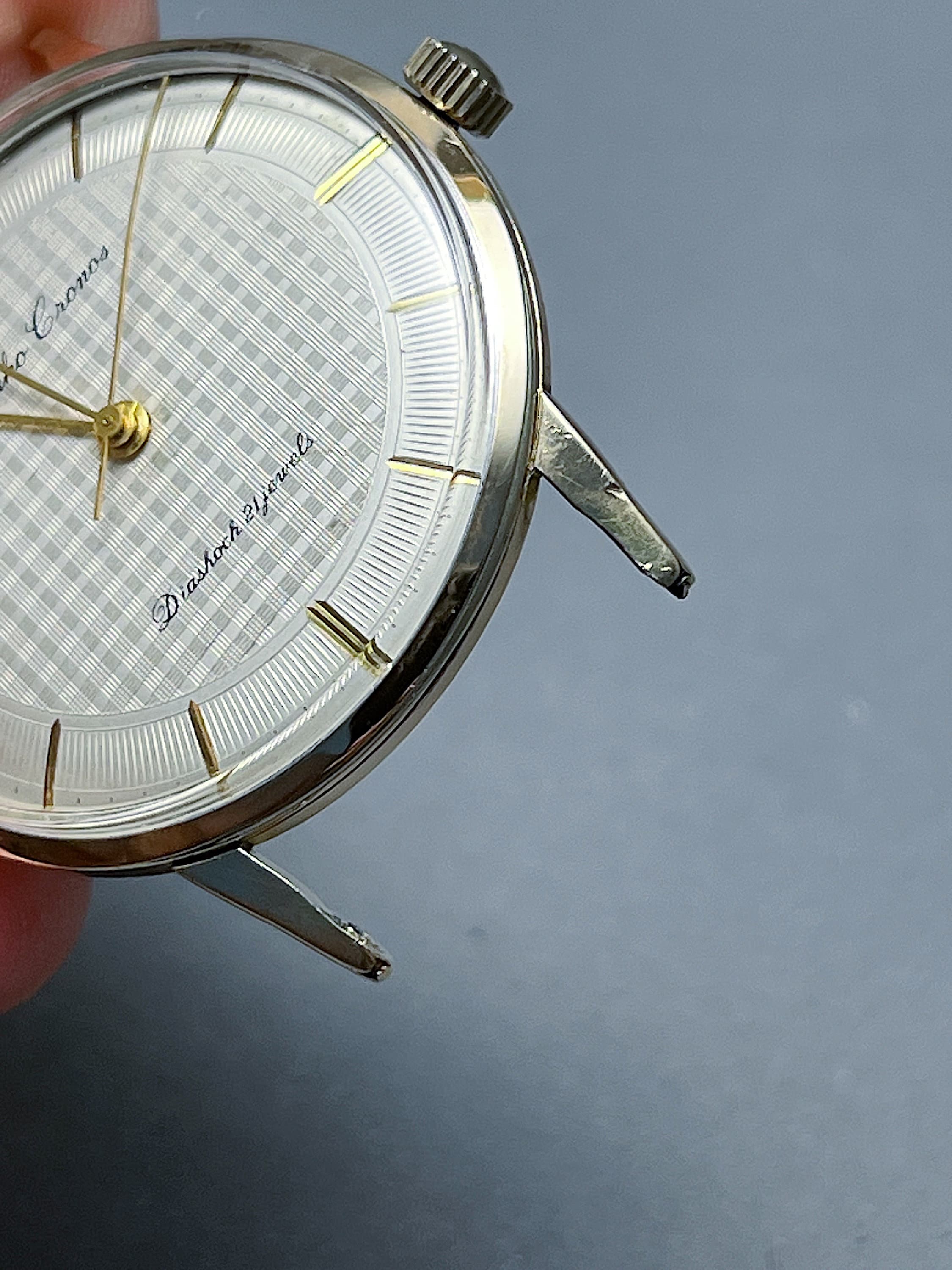 Vintage Seiko Cronos Complex Textures Dial - Etsy