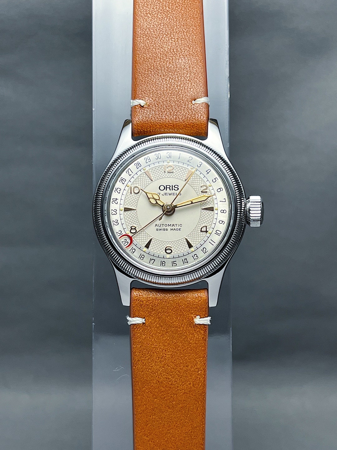 Vintage ORIS BIG Crown Pointer Date 32mm - Etsy