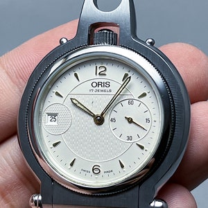 Vintage ORIS Pocket Watch Small Seconds - Etsy