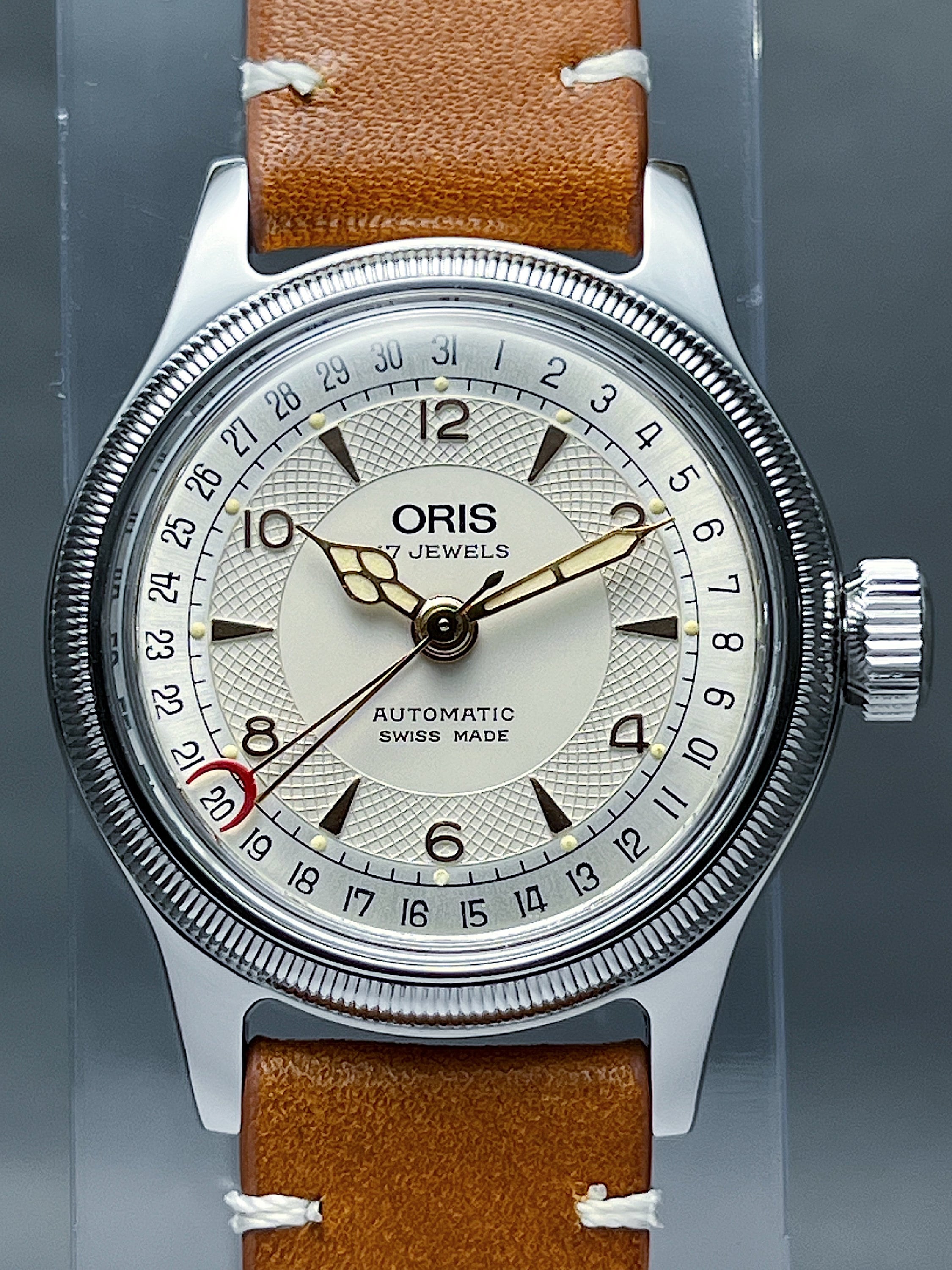 Vintage ORIS BIG Crown Pointer Date 32mm - Etsy