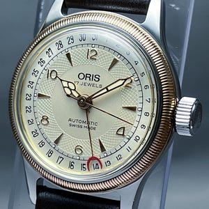 Vintage ORIS BIG Crown Pointer Date 32mm - Etsy