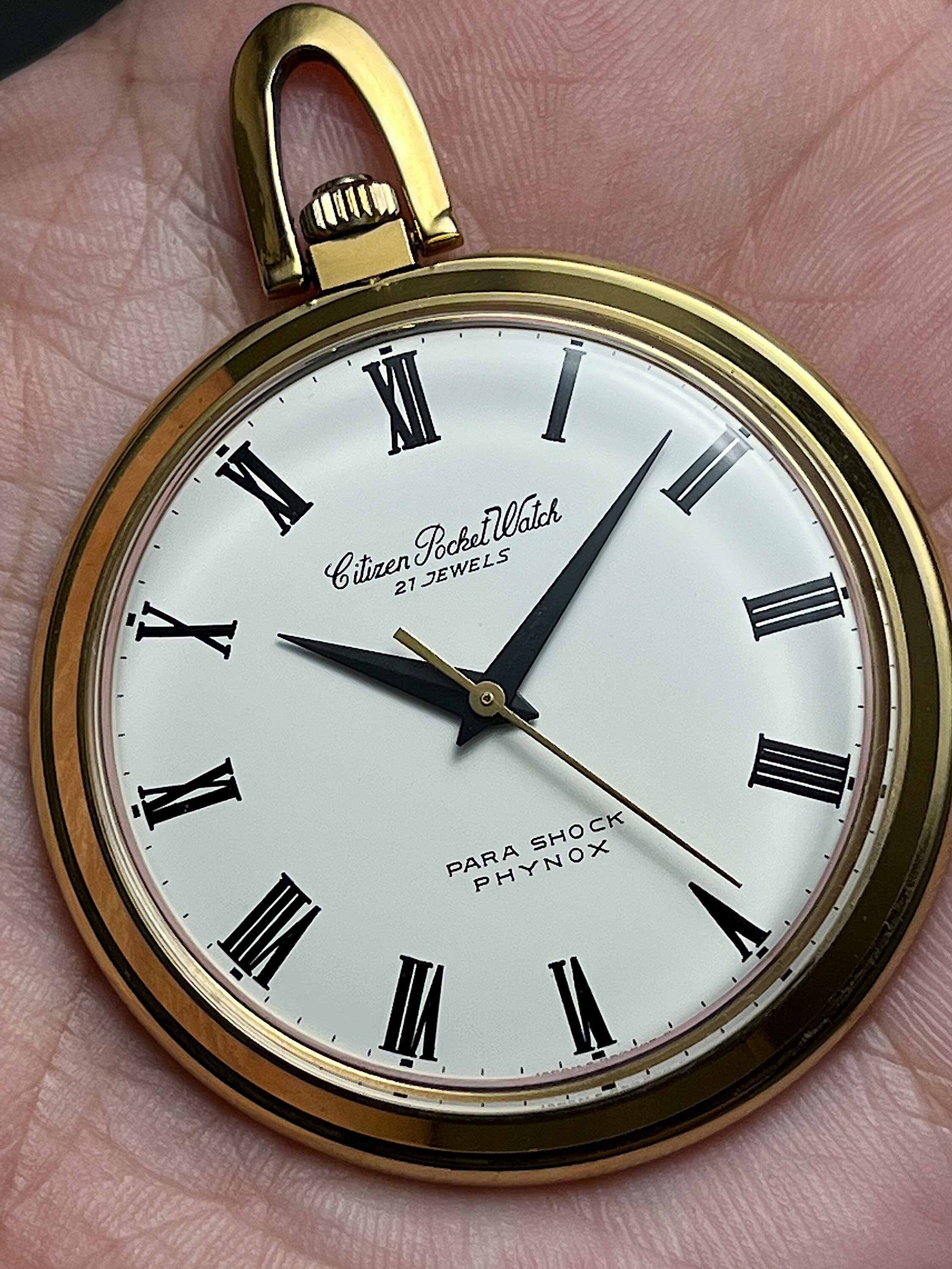 Vintage Citizen Phynox Pocket Watch Para Shock Phynox Watch - Etsy UK