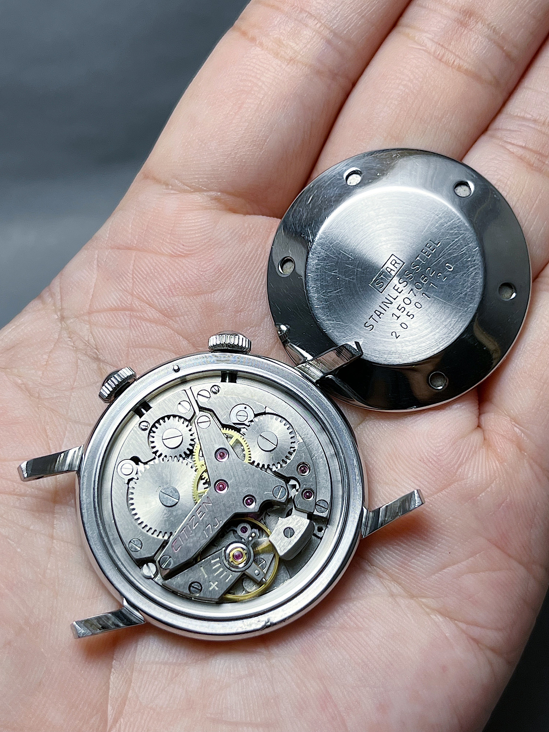 Citizen Alarm 4H Phynox Mechanical - Etsy