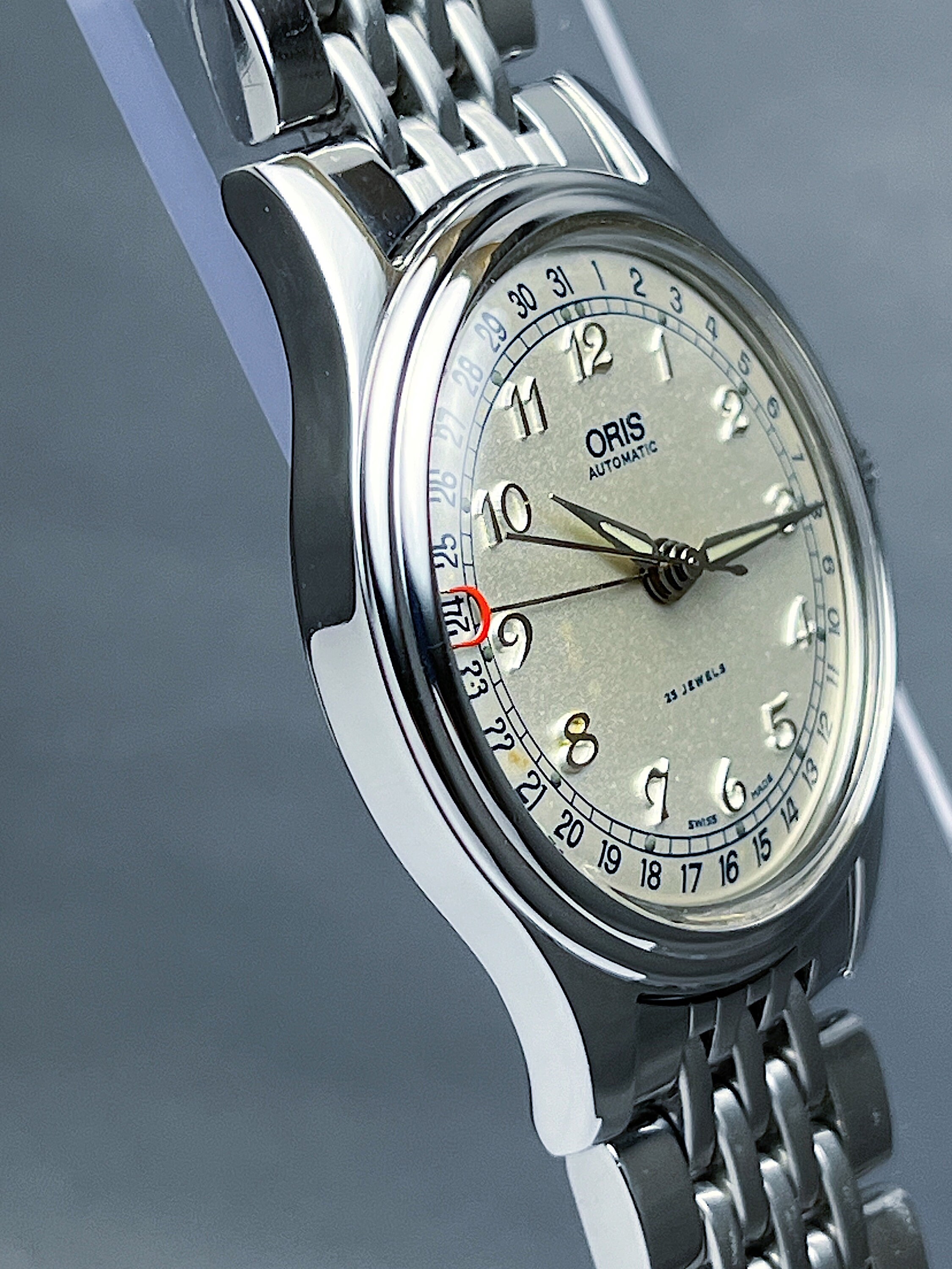 Vintage ORIS Pointer Date Art Deco Dial - Etsy