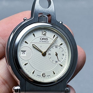 Vintage ORIS Pocket Watch Small Seconds - Etsy