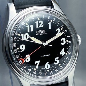 ORIS Pointer Date Black Dial 36mm - Etsy
