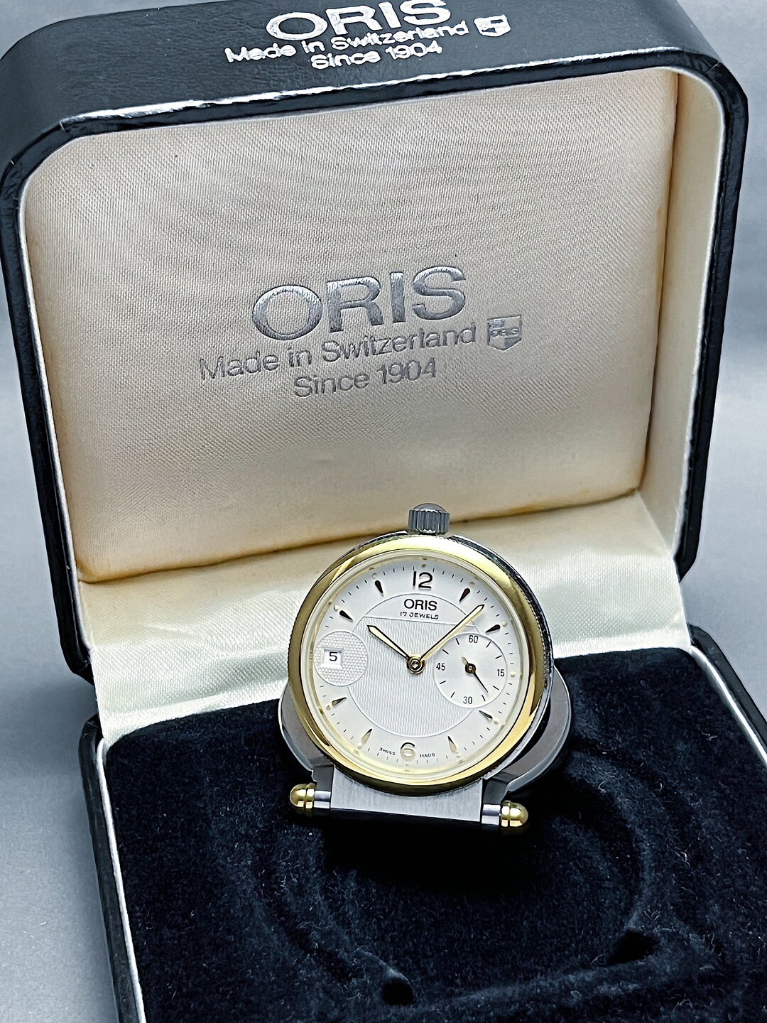 Vintage ORIS Pocket Watch Small Seconds Wt Box - Etsy
