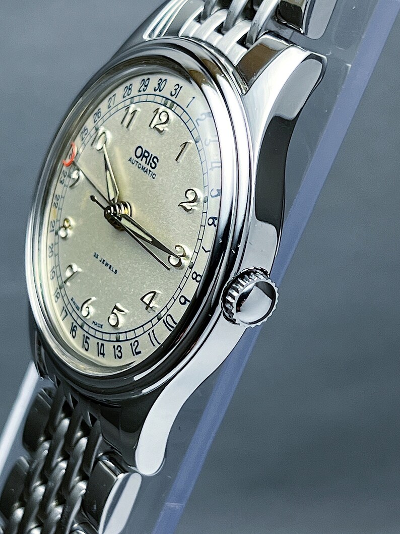 Vintage ORIS Pointer Date Art Deco Dial - Etsy