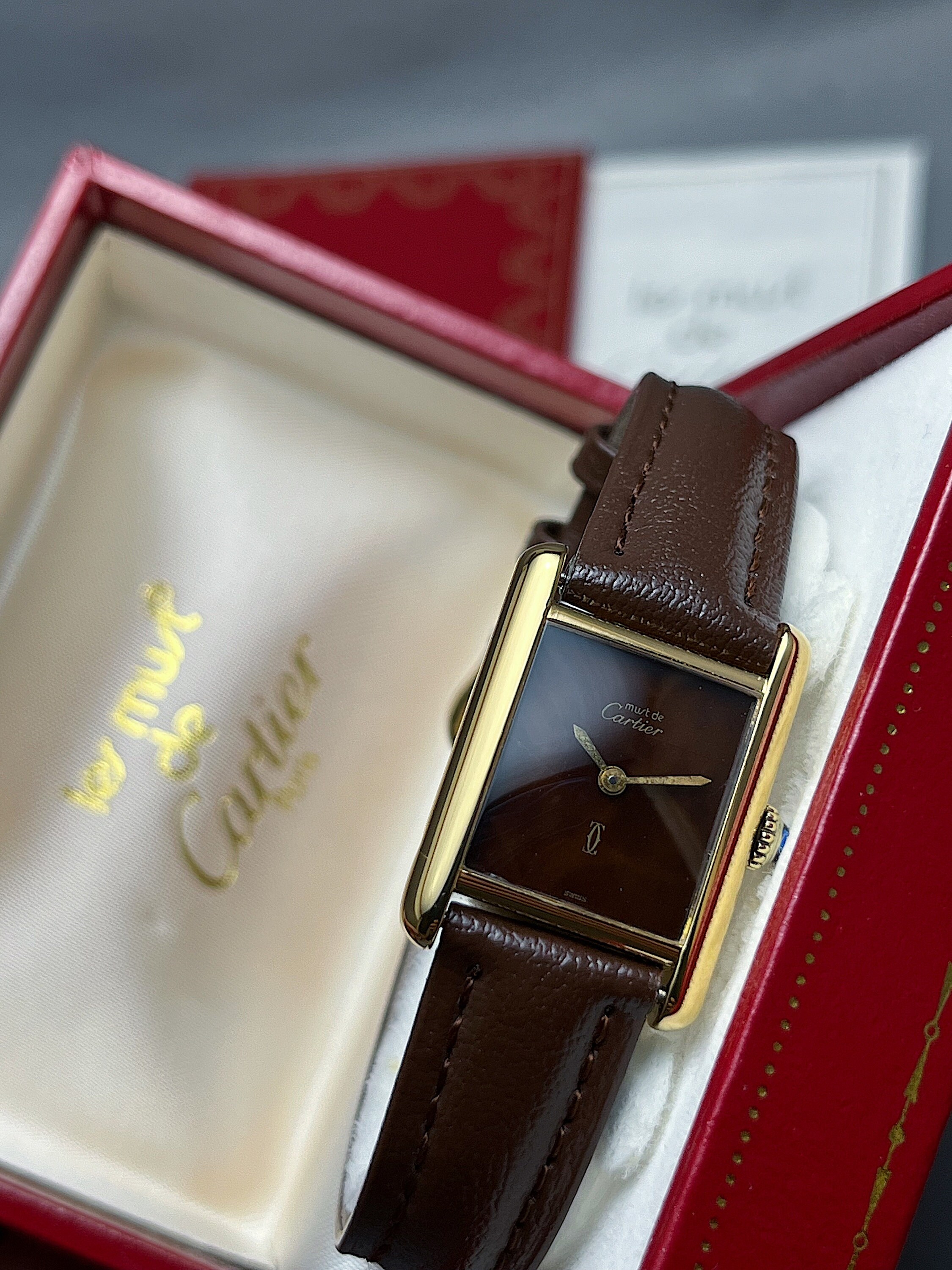 Vintage Cartier Must De Tank W/t Boxes - Etsy