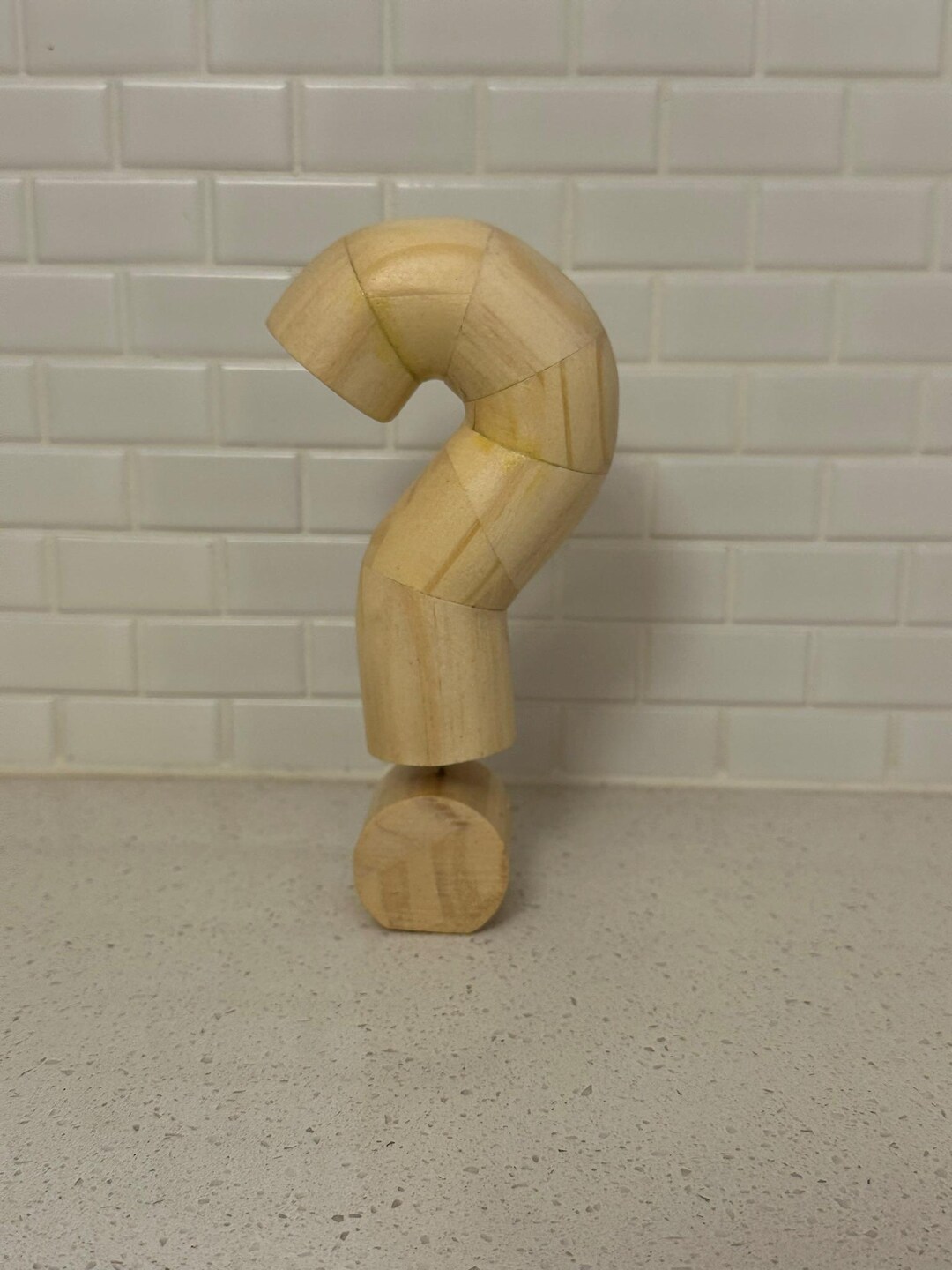 Question Mark (?) Wood Sculpture - Etsy