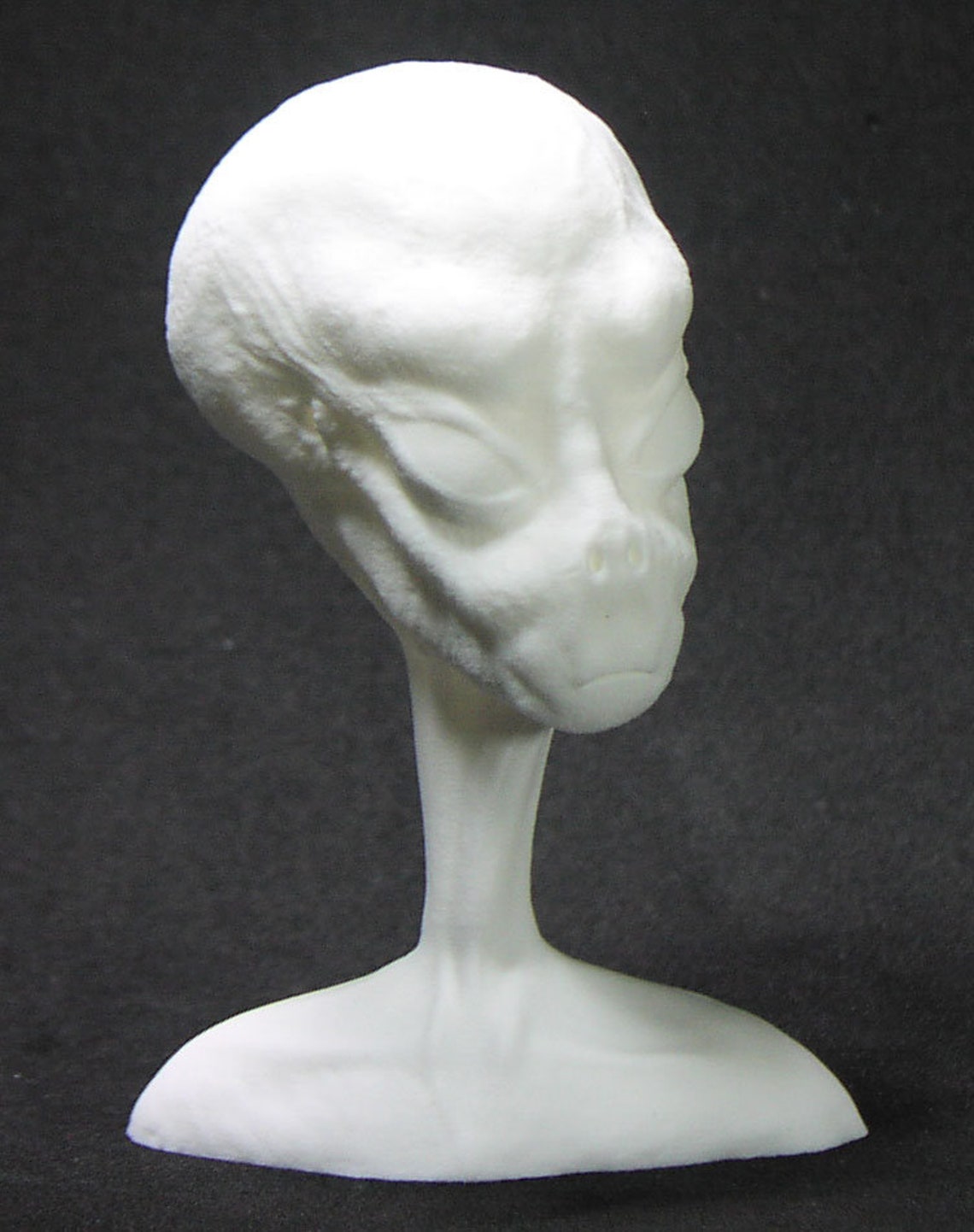 3D Printed Alien Head Bust - Etsy