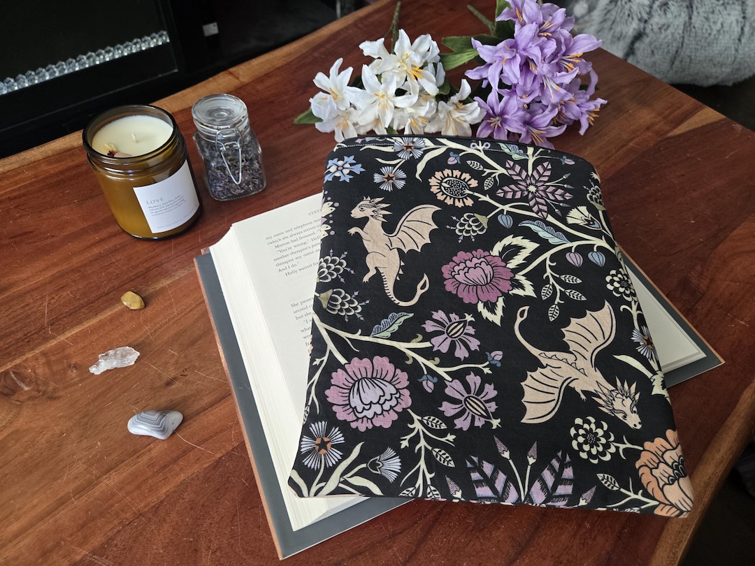 Handcrafted - Made in Canada - Fantasy Dragonrider Book Sleeve, Kindle ...